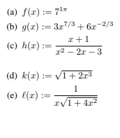 Solved 4. Compute the derivatives of the following functions | Chegg.com