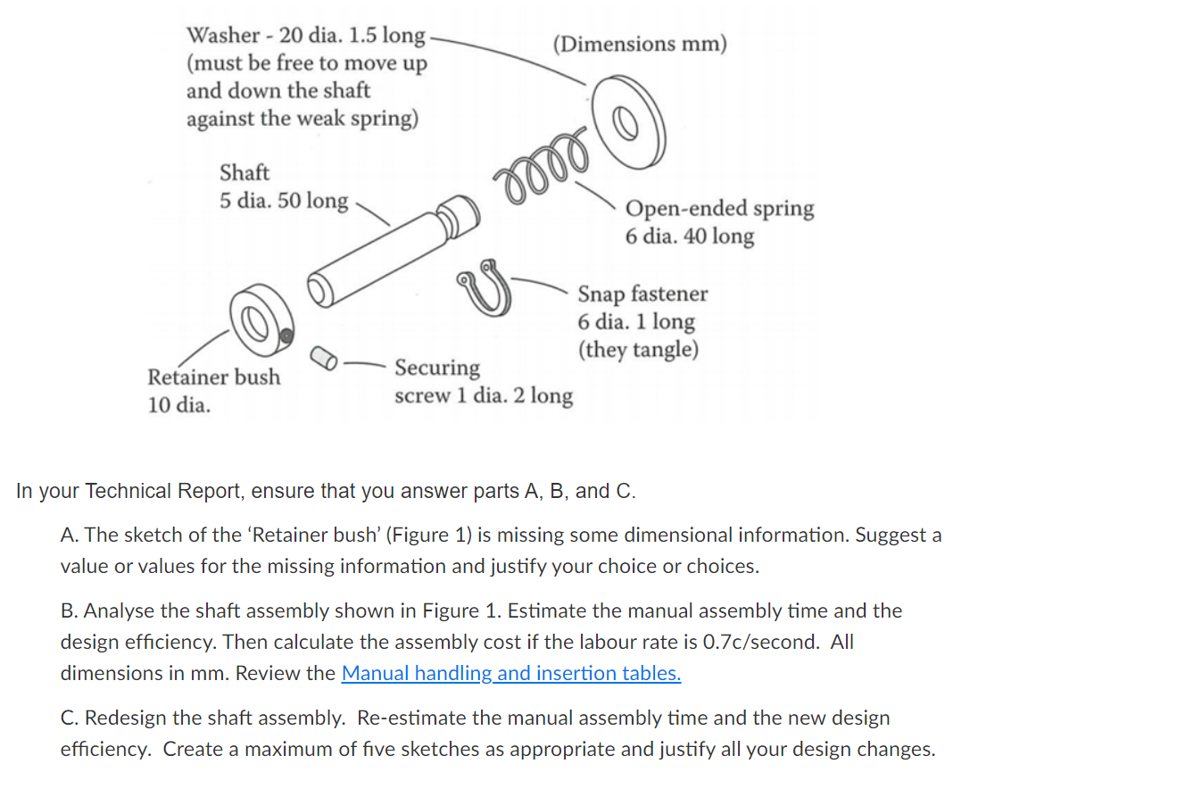 Solved n your Technical Report, ensure that you answer parts | Chegg.com