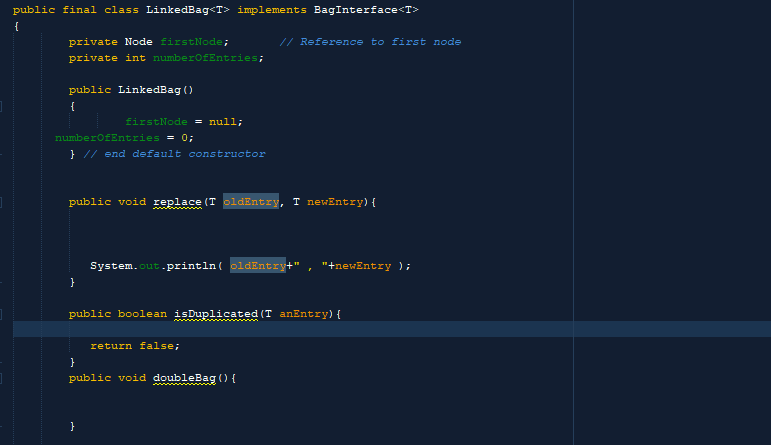 Solved Consider the LinkedBag class which implements the | Chegg.com