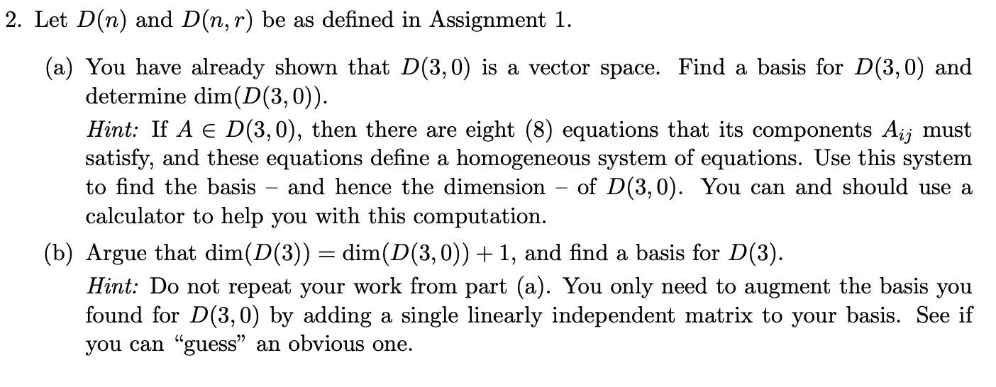 Solved An n×n-matrix A is a said to be defiant if there is a | Chegg.com