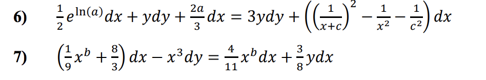 Solved The symbols a, b and c are nonzero constants. Your | Chegg.com