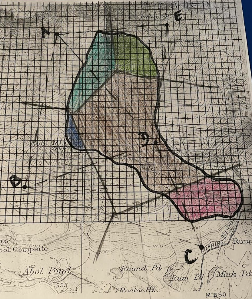 2. Use the Mt. Katahdin, Maine topo-map with method. | Chegg.com