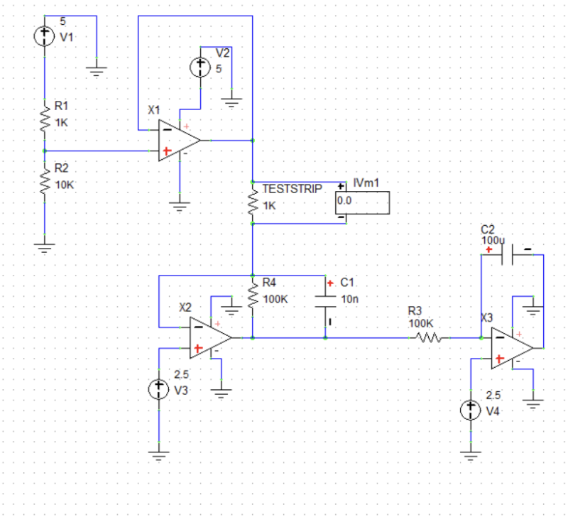 Solved The circuit represents a circuit used in a | Chegg.com