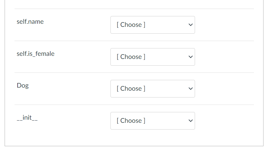 Solved Given the following class = class Dog: def | Chegg.com