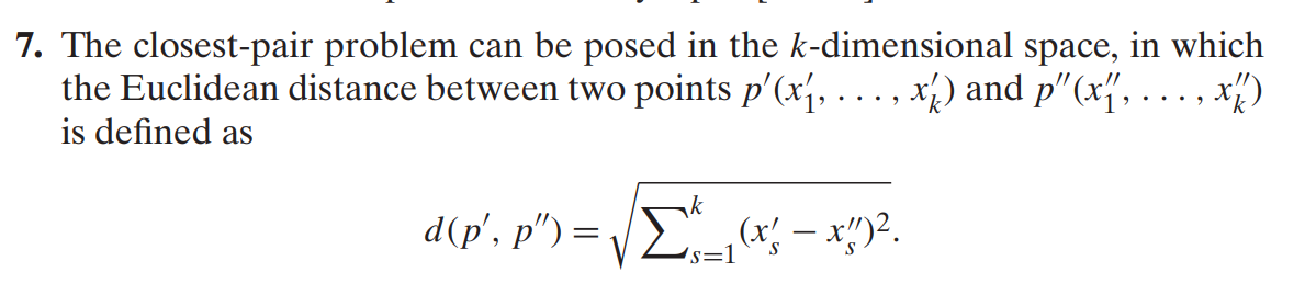 Solved What is the time-efficiency class of the brute-force | Chegg.com