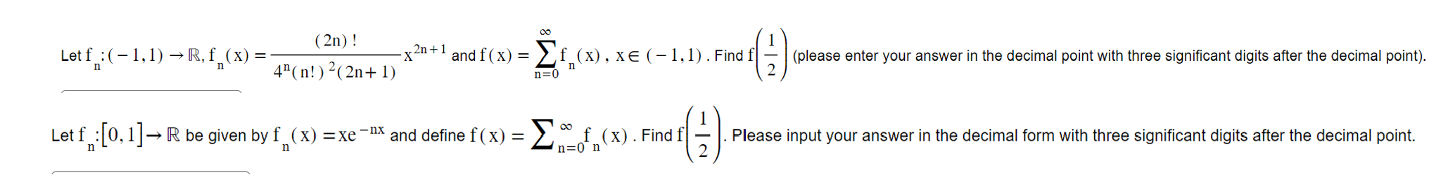 Solved Please answer both questions | Chegg.com