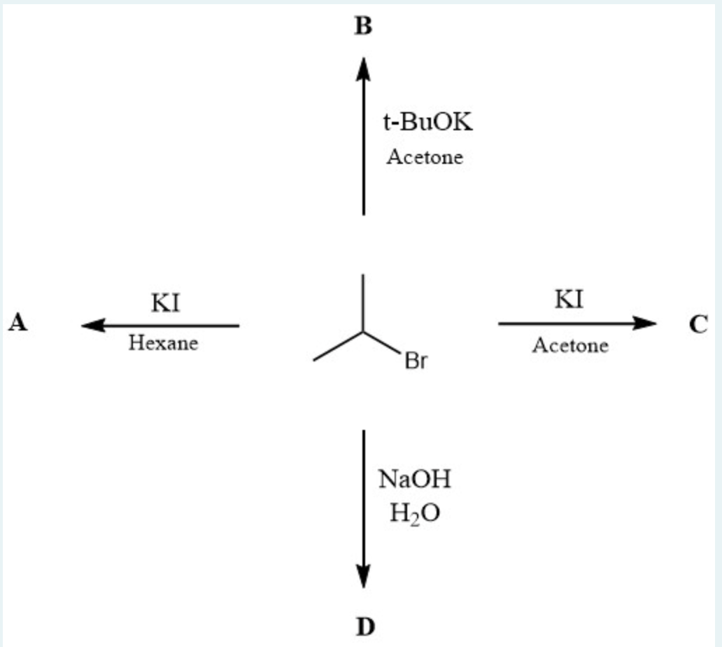 Solved Secondary alkyl halides can undergo SN2, SN1, | Chegg.com