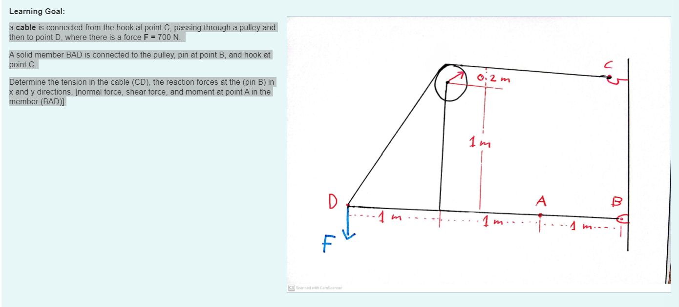 Solved Learning Goal: Learning Goal:a cable is connected | Chegg.com