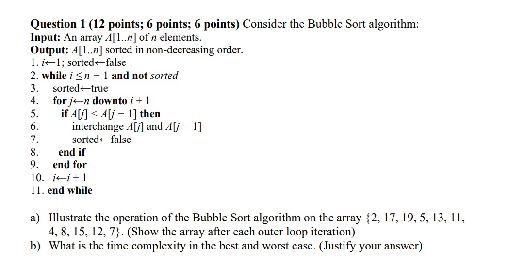 Solved Question 1 (12 points; 6 points; 6 points) Consider | Chegg.com Solved Question 1 (12 points; 6 points; 6 points) Consider | Chegg.com