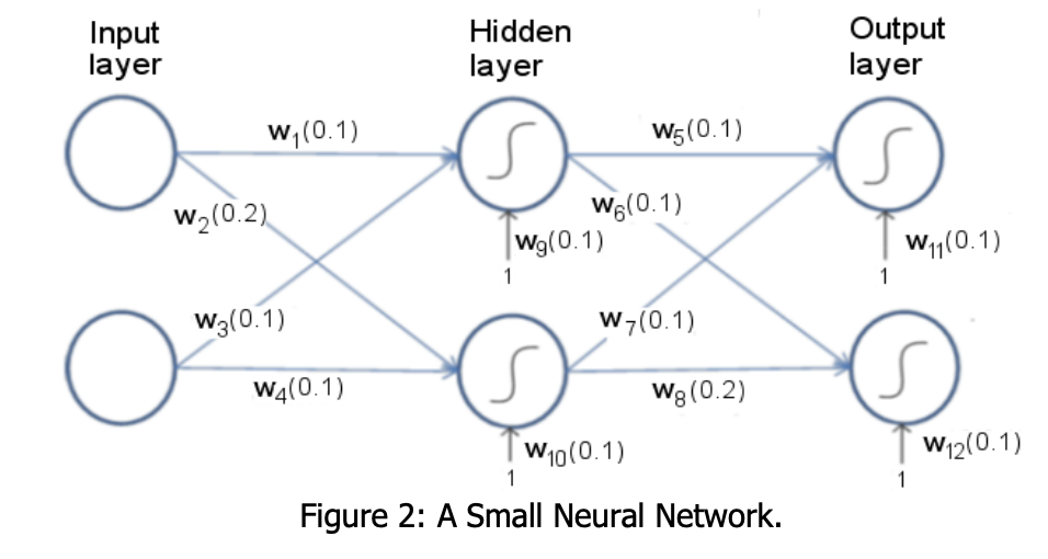Part (a): Manual calculation for a small neural | Chegg.com