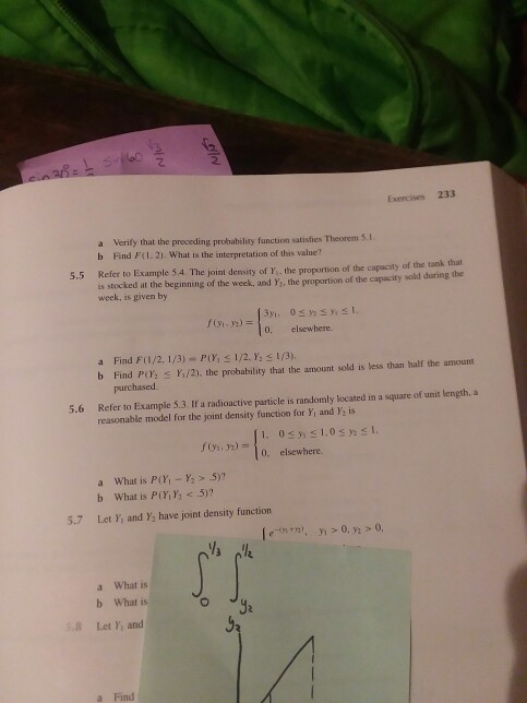 Solved cinan= 1 sido Exercises 233 a Verify that the | Chegg.com