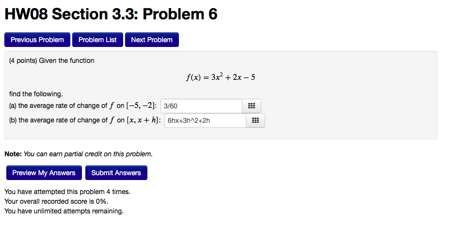Solved HW08 Section 3.3: Problem 6 Previous Problem Problem | Chegg.com Solved HW08 Section 3.3: Problem 6 Previous Problem Problem | Chegg.com