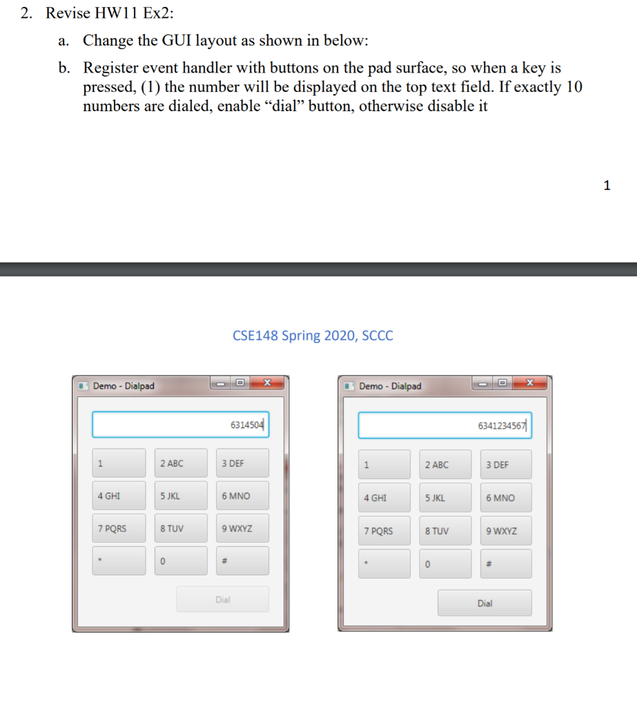 Solved In Java Fx Programming In Eciiplse And Use Javafx