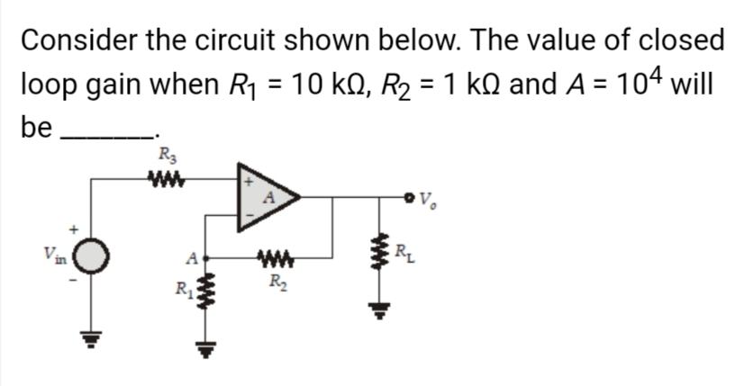 Solved Consider the circuit shown below. The value of closed | Chegg.com