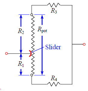 Solved A typical potentiometer (pot or variable resistor) | Chegg.com