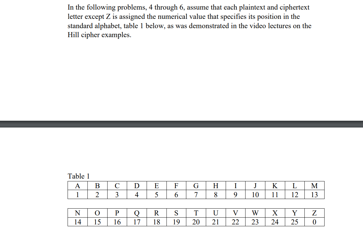 Solved In the following problems, 4 through 6 , assume that | Chegg.com
