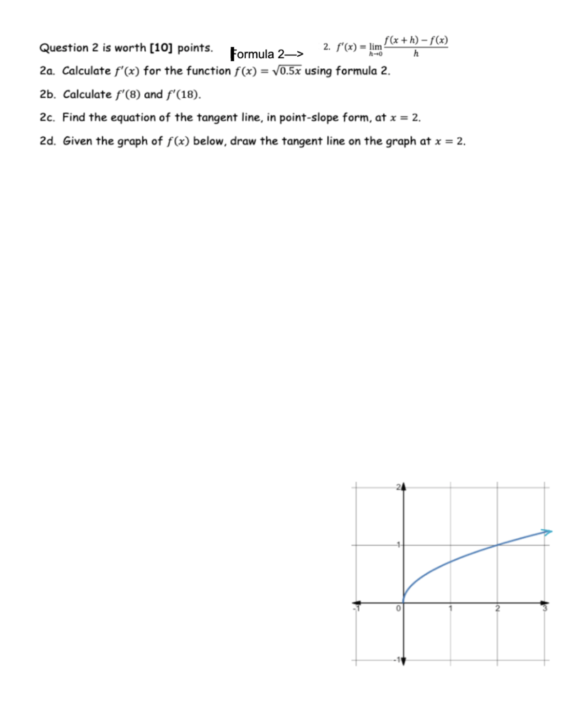 Solved Question 2 is worth [10] points. Formula 2 2. | Chegg.com