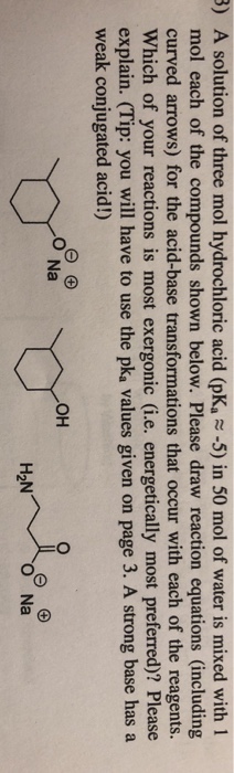 Solved pKa pKa -10: HI, among the hydrogen halides, the | Chegg.com
