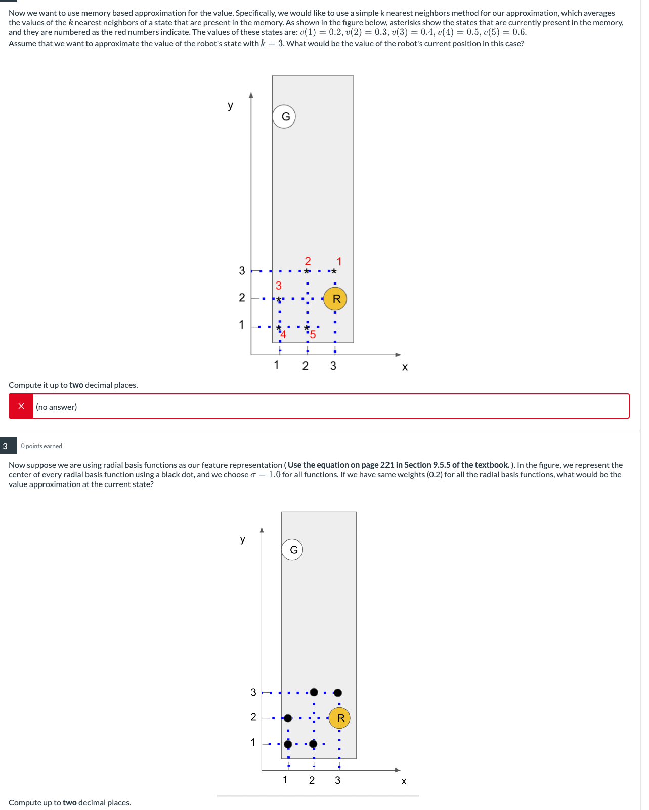 Solved 30 ﻿points earnedNow suppose we are using radial | Chegg.com