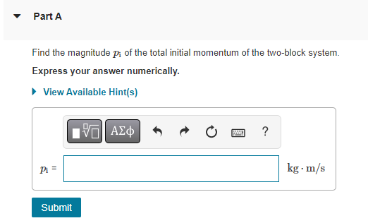 Solved Block 1 , of mass m1=5.90 kg, moves along a | Chegg.com