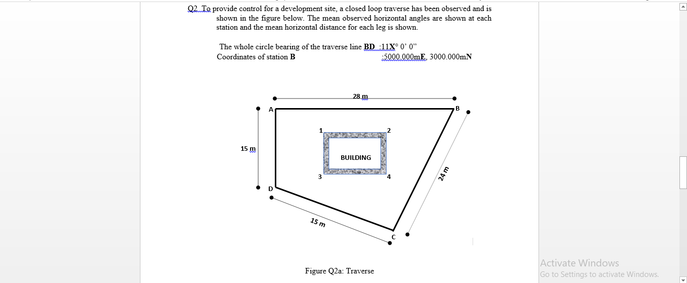 Q2. To provide control for a development site, a | Chegg.com