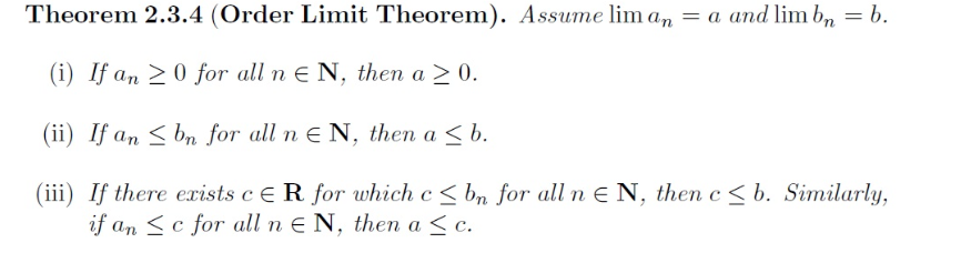 Solved prove the following theorem Theorem 2.3.4 (Order | Chegg.com