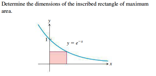 Solved Determine the dimensions of the inscribed rectangle | Chegg.com