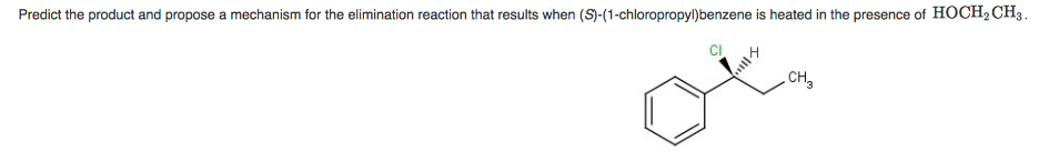 Solved Predict the product and propose a mechanism for the | Chegg.com