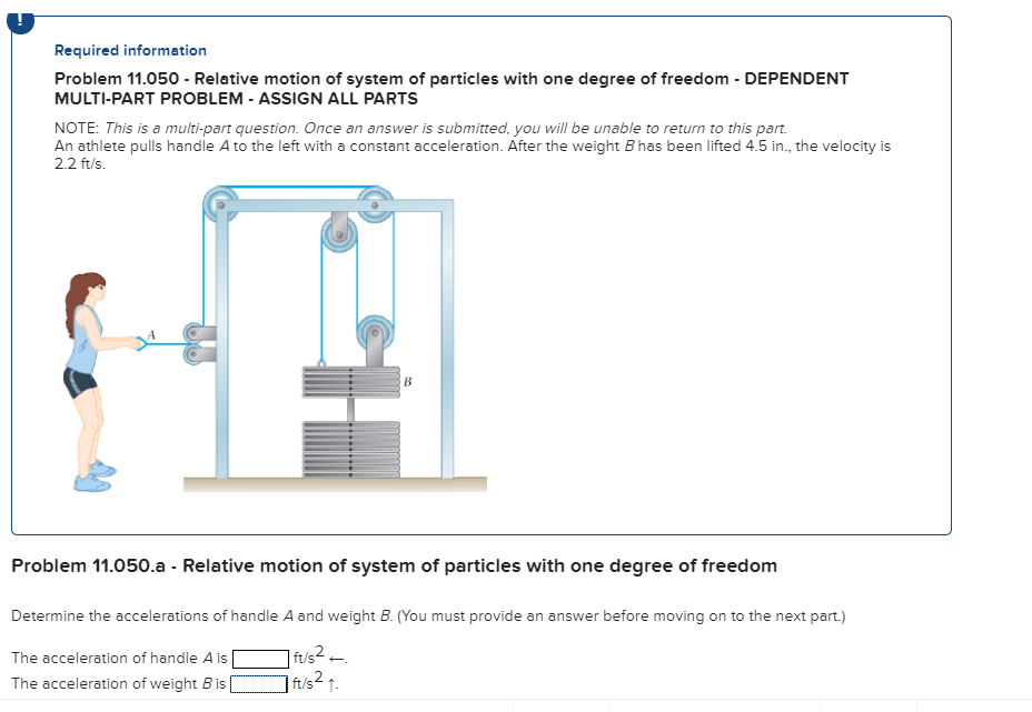 Solved Required information Problem 11.050 - Relative motion | Chegg.com