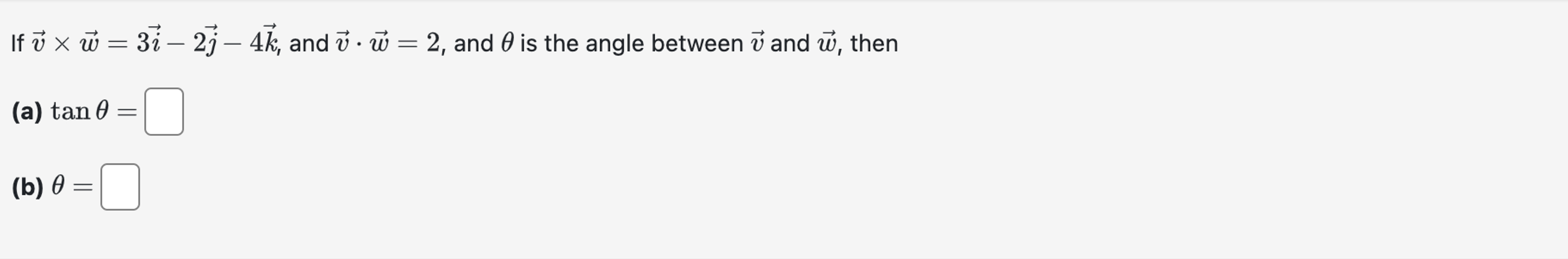 Solved If vec(v)×vec(w)=3vec(i)-2vec(j)-4vec(k), ﻿and | Chegg.com