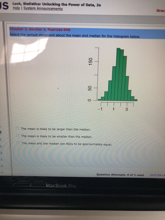 Solved S Lock, Statistics: Unlocking the Power of Data, 2e | Chegg.com