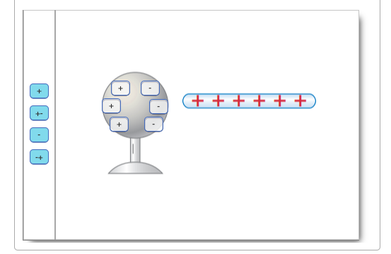 Solved A positively charged glass rod is brought close to a | Chegg.com