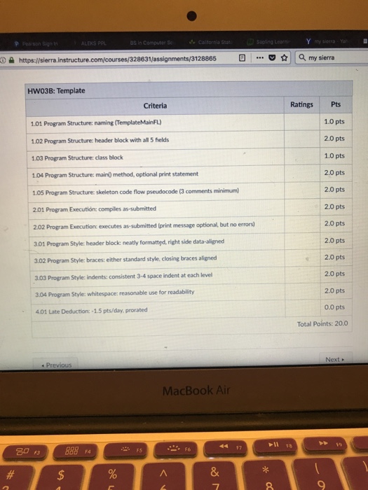 Solved Create a simple Java application template. This is a | Chegg.com