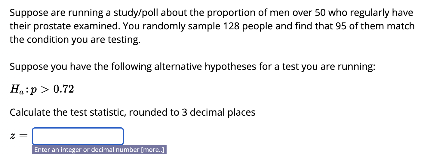 Solved Suppose are running a study/poll about the proportion | Chegg.com