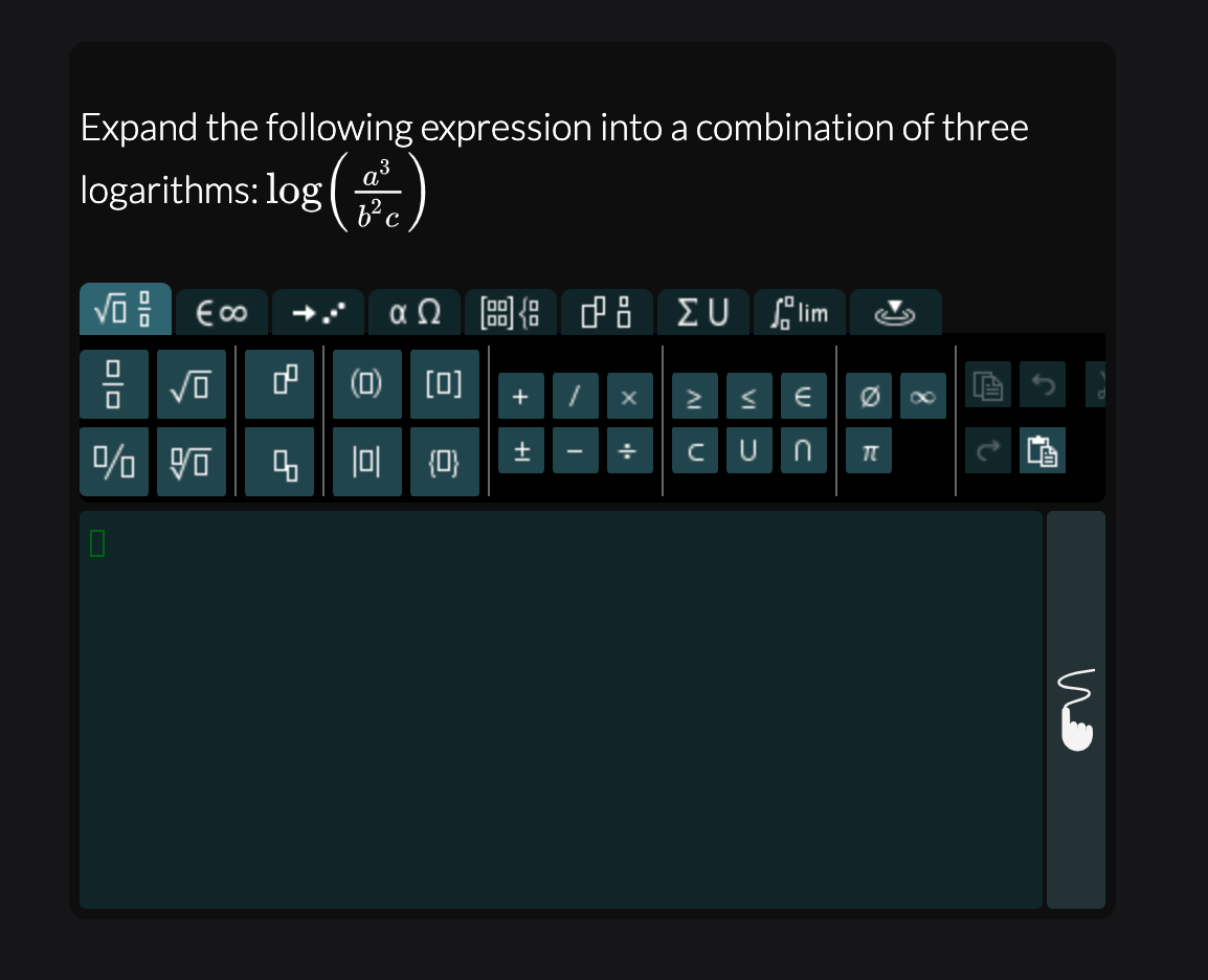 Solved Expand the following expression into a combination of | Chegg.com