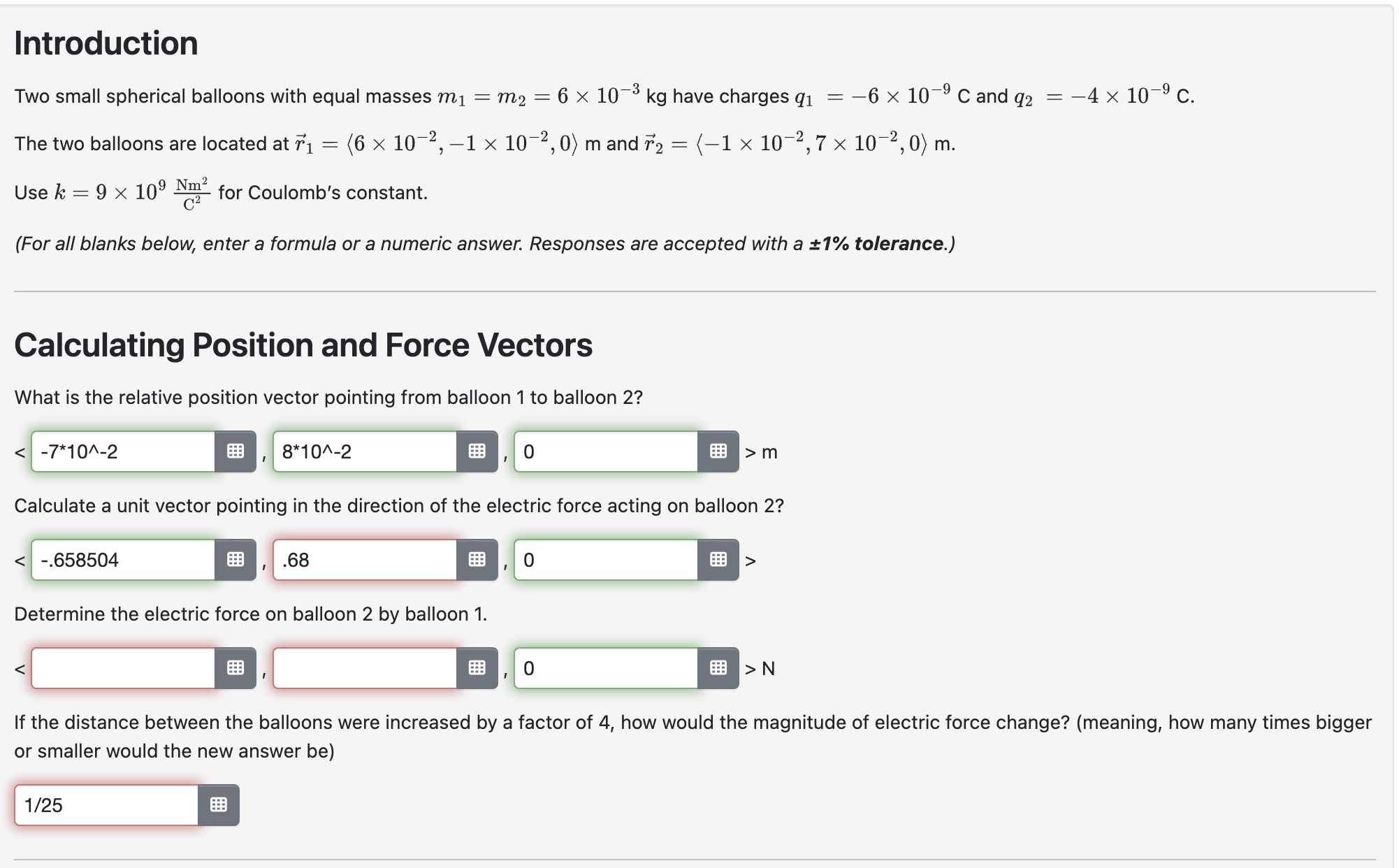 Solved IntroductionTwo small spherical balloons with equal | Chegg.com