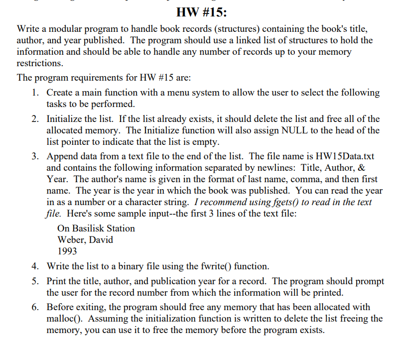 Solved Hello, I am posting again for help in writing the | Chegg.com