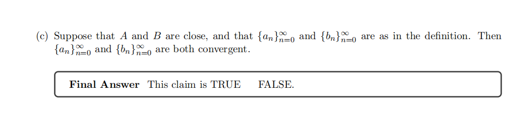 Solved 2. Suppose that A and B are two (non-empty) subsets | Chegg.com