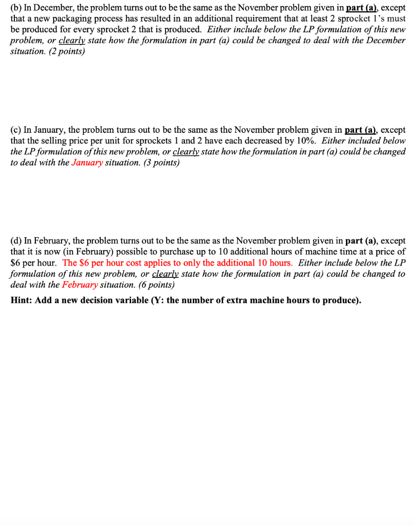 Solved QUESTION 3: Linear Programming Formulation (33 | Chegg.com