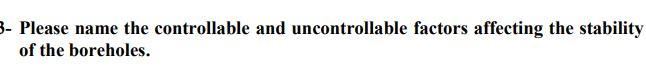 Solved 3- Please name the controllable and uncontrollable | Chegg.com