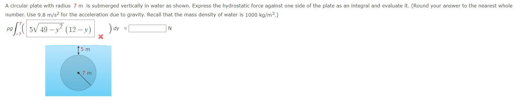 Solved number. Use 9.8ms2 ﻿for the acceleration due to | Chegg.com
