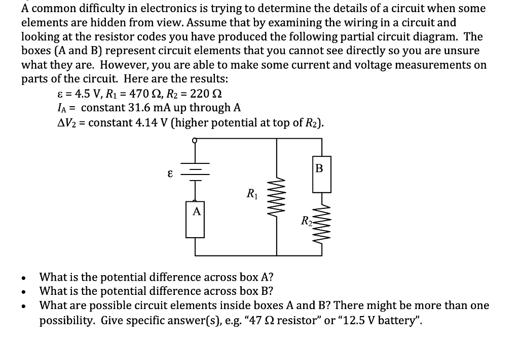 Solved A common difficulty in electronics is trying to | Chegg.com