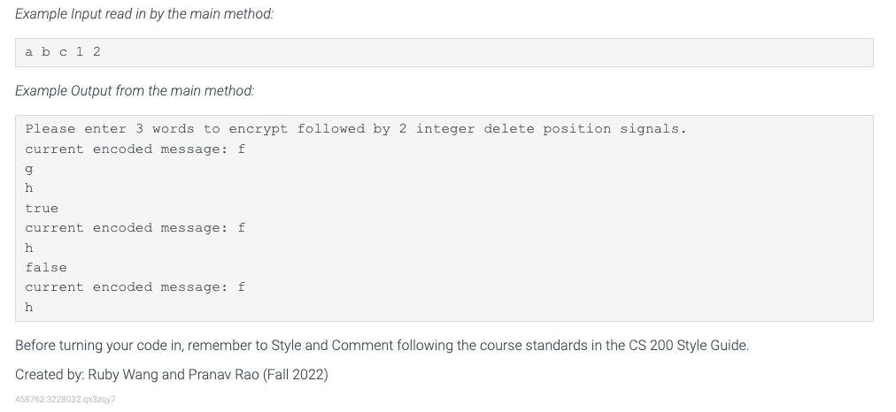 Solved Encryption Machine Write this program using an IDE. | Chegg.com