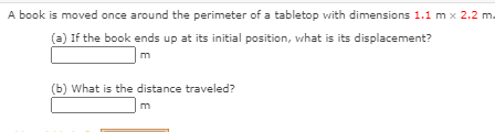 Solved A book is moved once around the perimeter of a | Chegg.com
