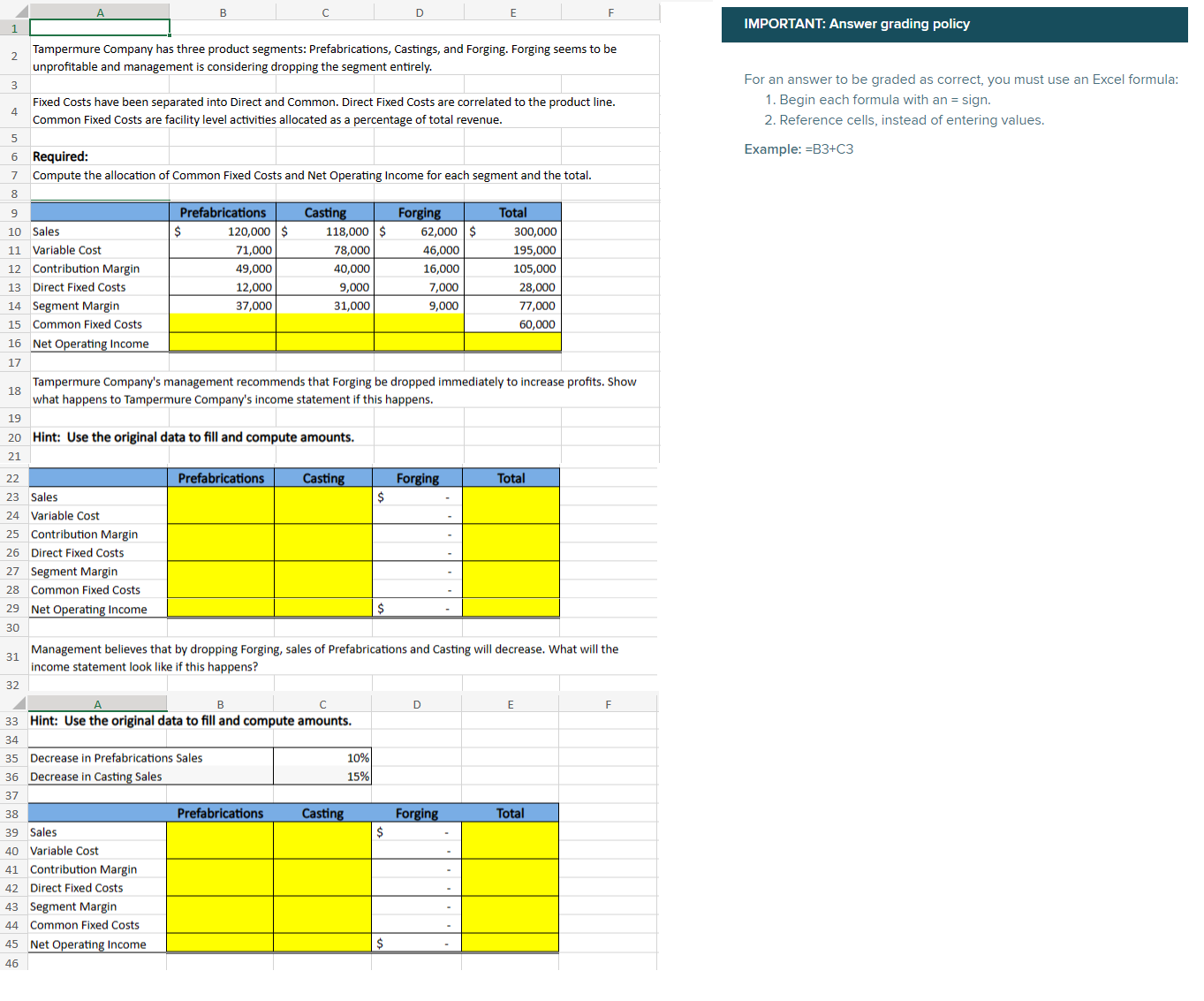 Solved For an answer to be graded as correct, you must use | Chegg.com