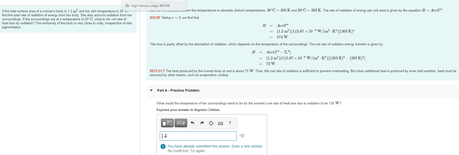 Solved SOLVE Taking e=1, we ﻿find thatH= ﻿Aer | Chegg.com