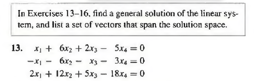 Solved In Exercises 13-16, ﻿find a general solution of the | Chegg.com