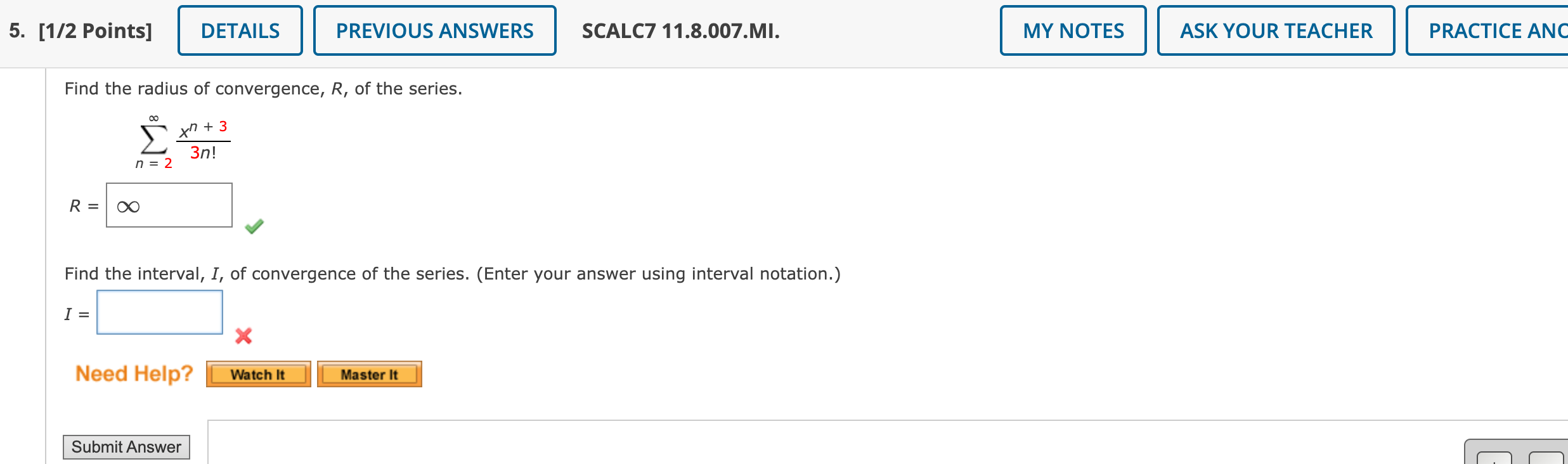 Solved Find the radius of convergence, \\( R \\), of the | Chegg.com