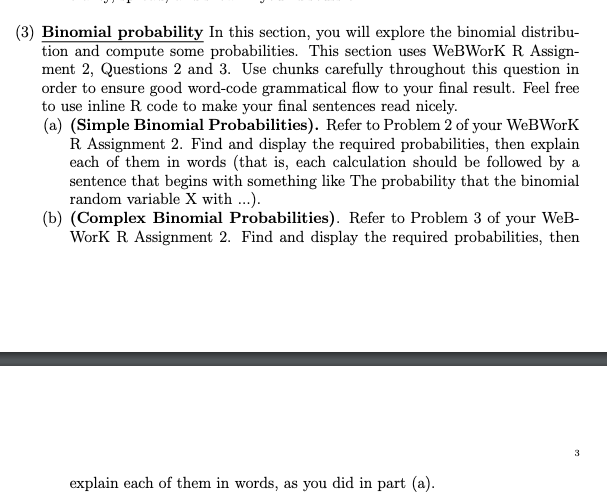 Solved The following assignment is done using RStudio, I | Chegg.com