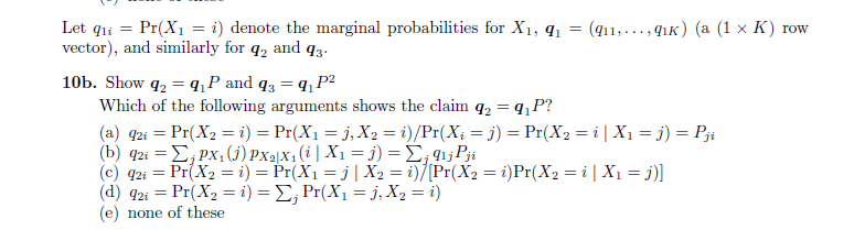 Solved Consider three r.v.'s X1,X2,X3 with finite sample | Chegg.com